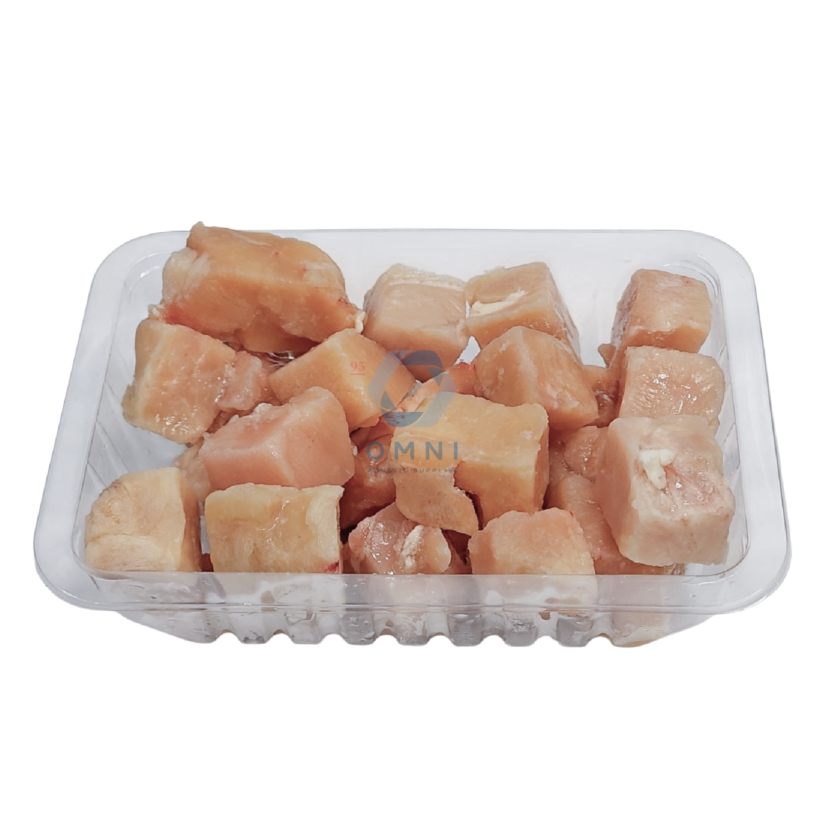 CHICKEN BREAST CUBES (HGP FREE, SKINLESS, BONELESS) 天然鸡胸肉切粒 (无皮，无骨)