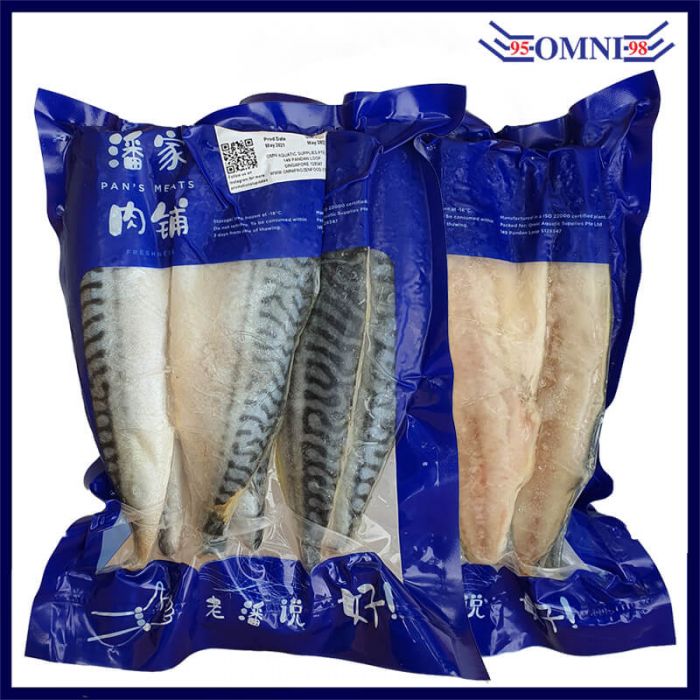 NORWEGIAN / SABA MACKEREL FILLET 挪威鯖魚 / 沙巴鱼柳 - 1KG/PKT