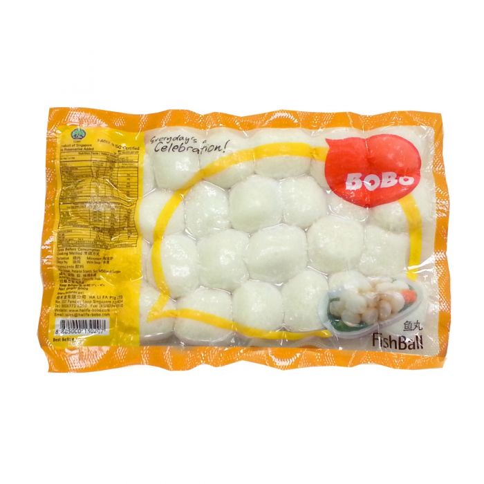 BOBO COOKED FISH BALL 波波鱼丸 - 500GM/PKT